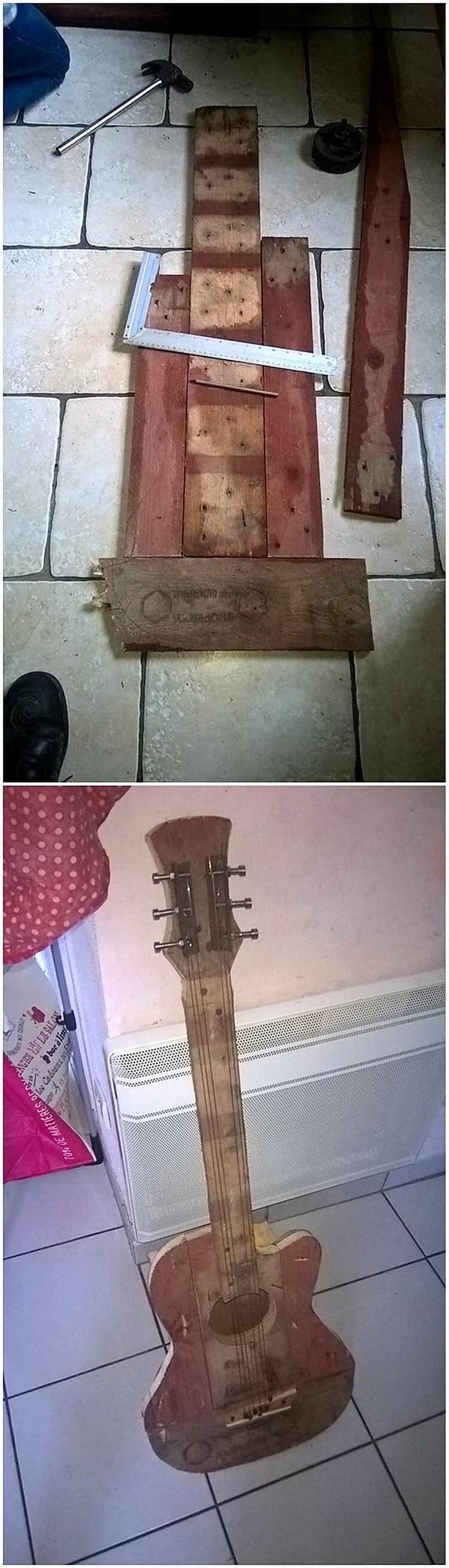Pallet Guitar