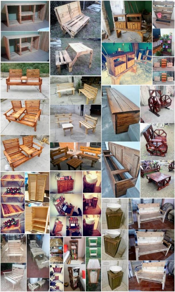 Amazing Things Made with Old Pallets | Recycled Crafts